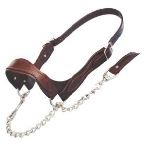 Sullivan’s Classic Leather Flat Strap Show Halter – Peasridge